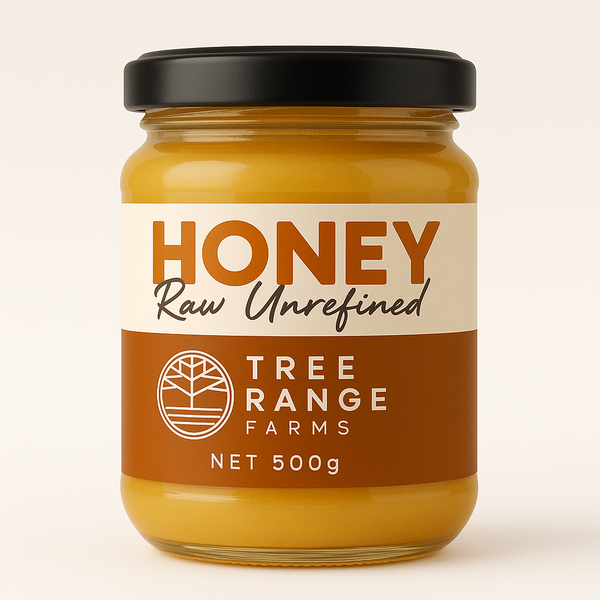 500g Honey, Raw Unrefined – Tree Range Farm Store